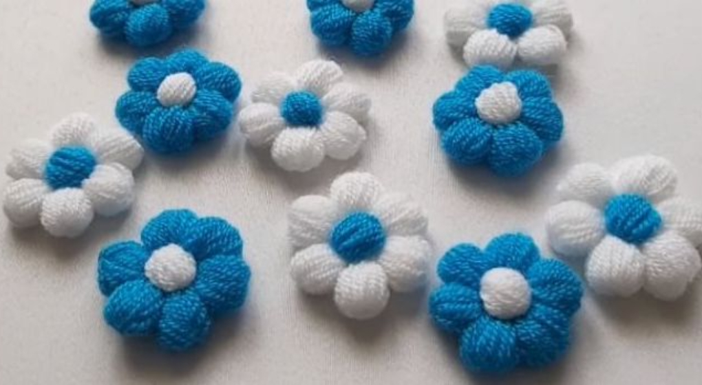 Crochet Amazing Puff Flowers - ilove-crochet
